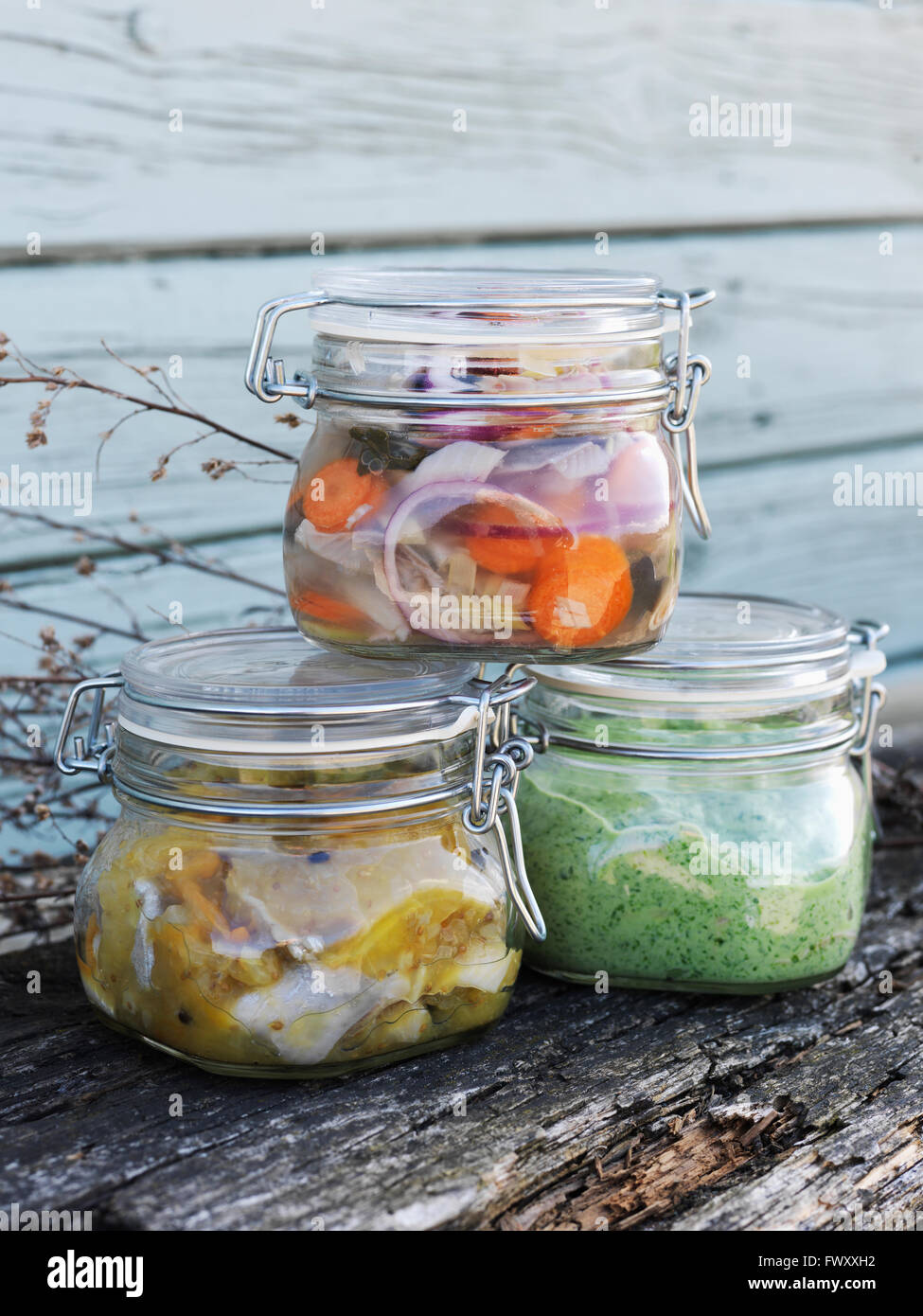 Swedish Pickled Herring High Resolution Stock Photography and Images ...