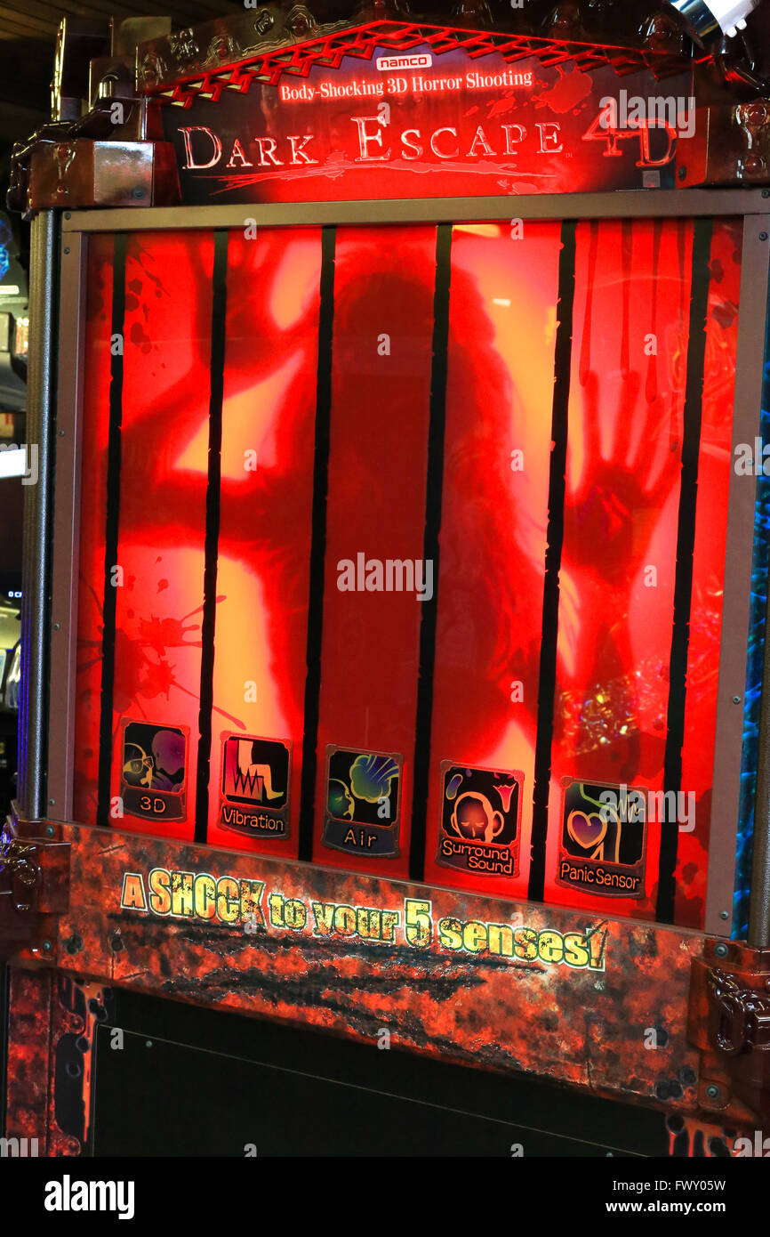 Arcade Shooting Range, St Ives, Cornwall, Design on house wall Stock ...