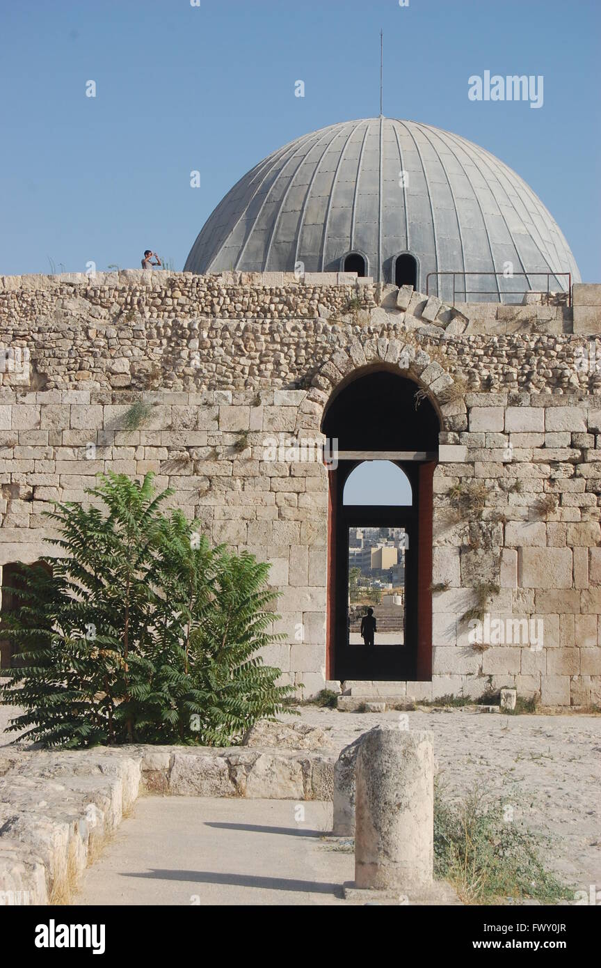 Amman citadel, Jordan Stock Photo - Alamy
