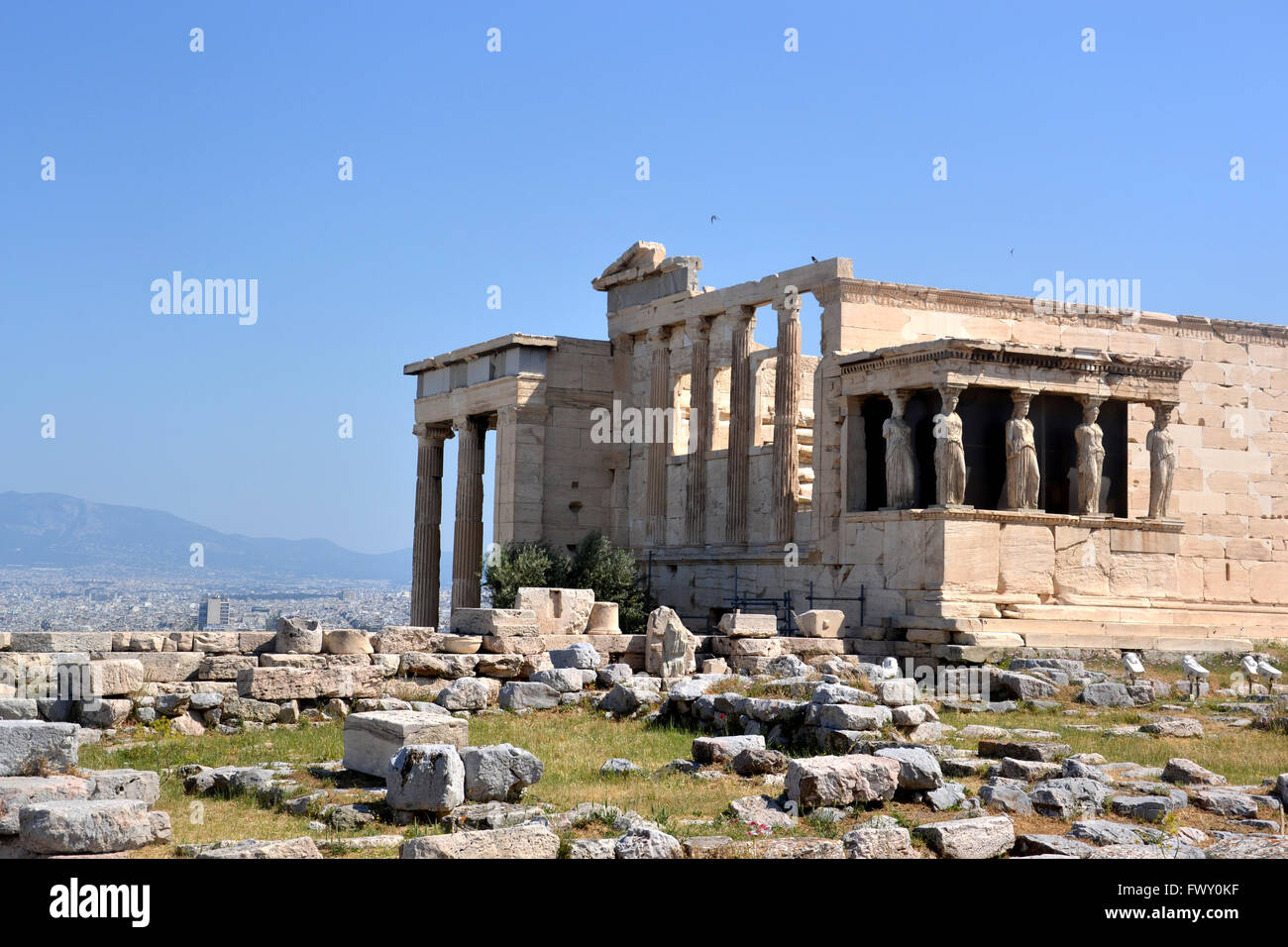 sunny day in athens Stock Photo - Alamy