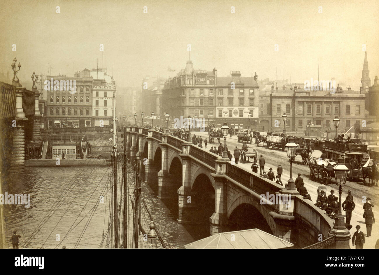 Broomielaw Bridge, Glasgow, UK Stock Photo - Alamy