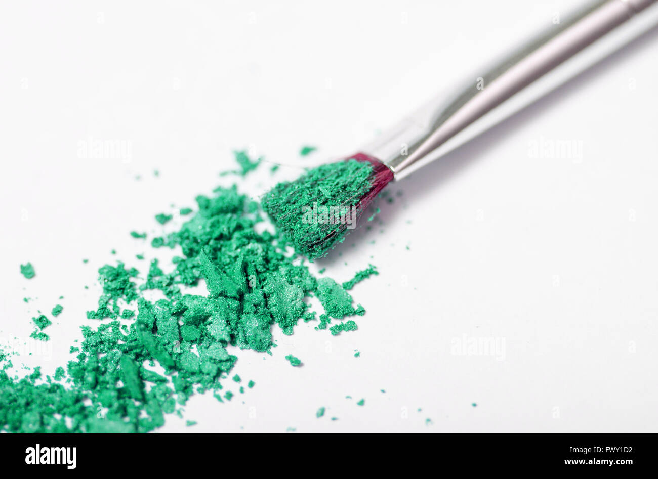 broken eye shadow Stock Photo - Alamy