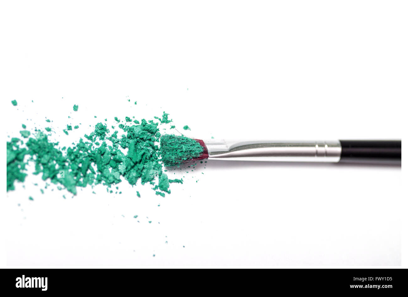 broken eye shadow Stock Photo - Alamy