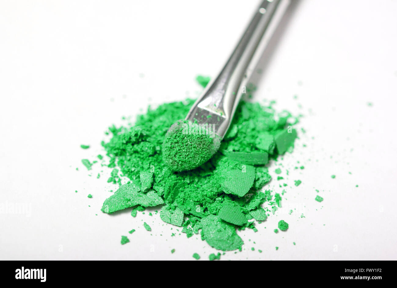 broken eye shadow Stock Photo - Alamy