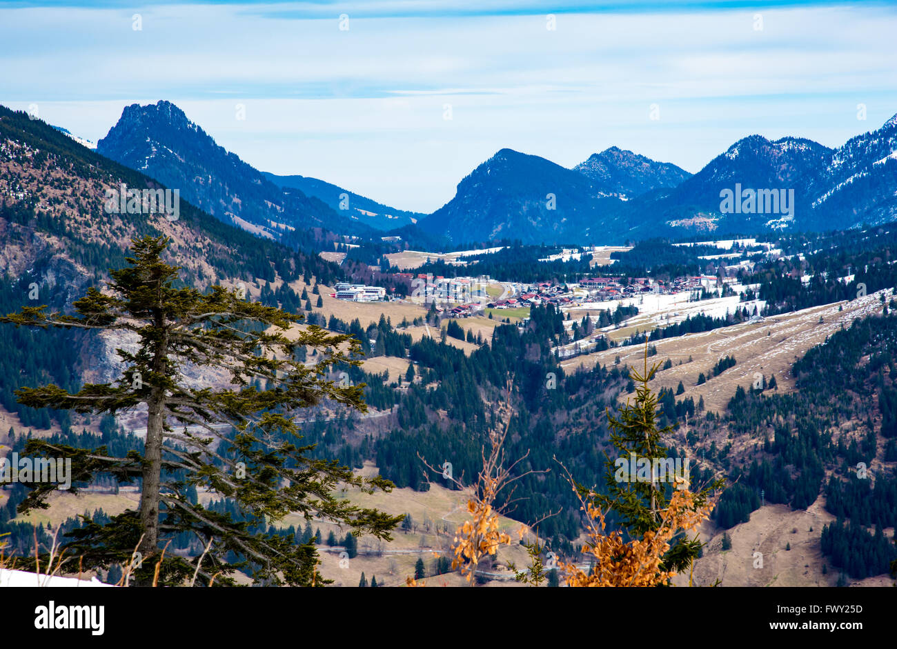 Beautiful mountain landscape Stock Photo - Alamy