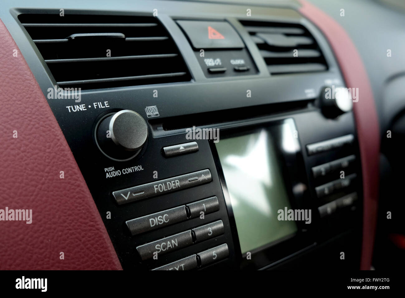 Interior of a modern car Stock Photo - Alamy