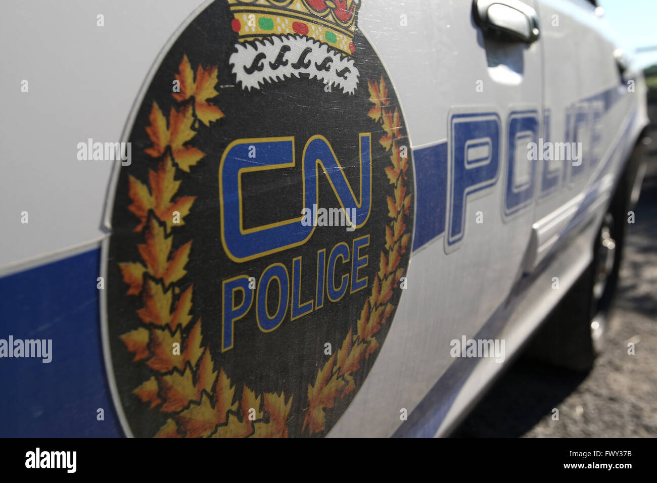 Cn police cruiser in brockville hi-res stock photography and images - Alamy