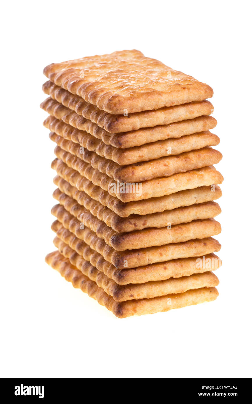 Biscuit Texture Closeup Details Isolated On White Stock Photo - Alamy