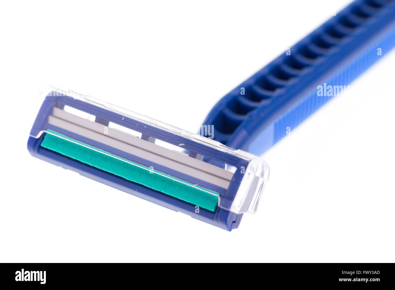 Modern razor isolated on a white background Stock Photo - Alamy