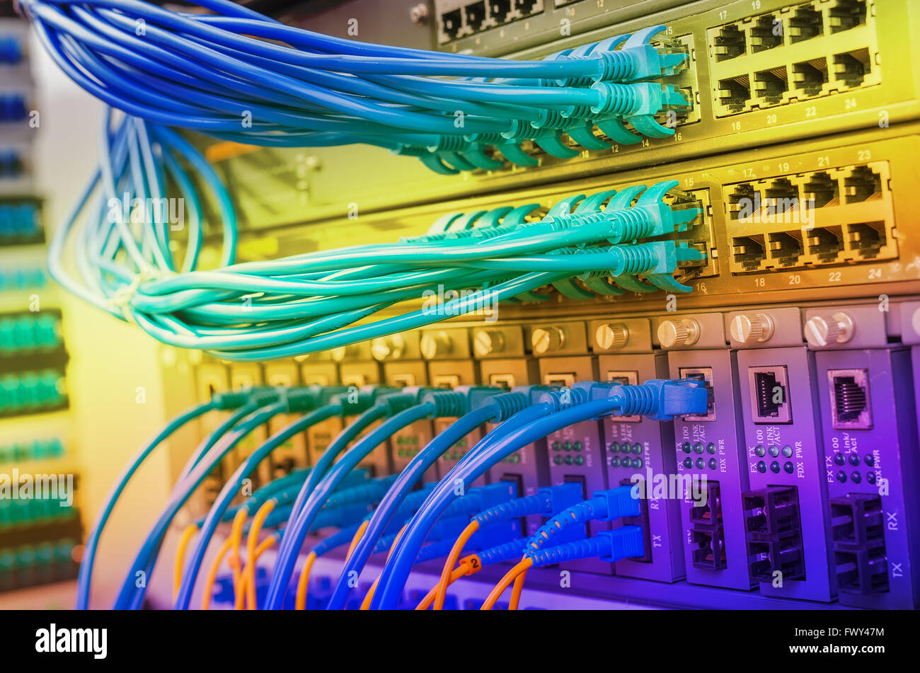 Fiber optic connector hi-res stock photography and images - Alamy