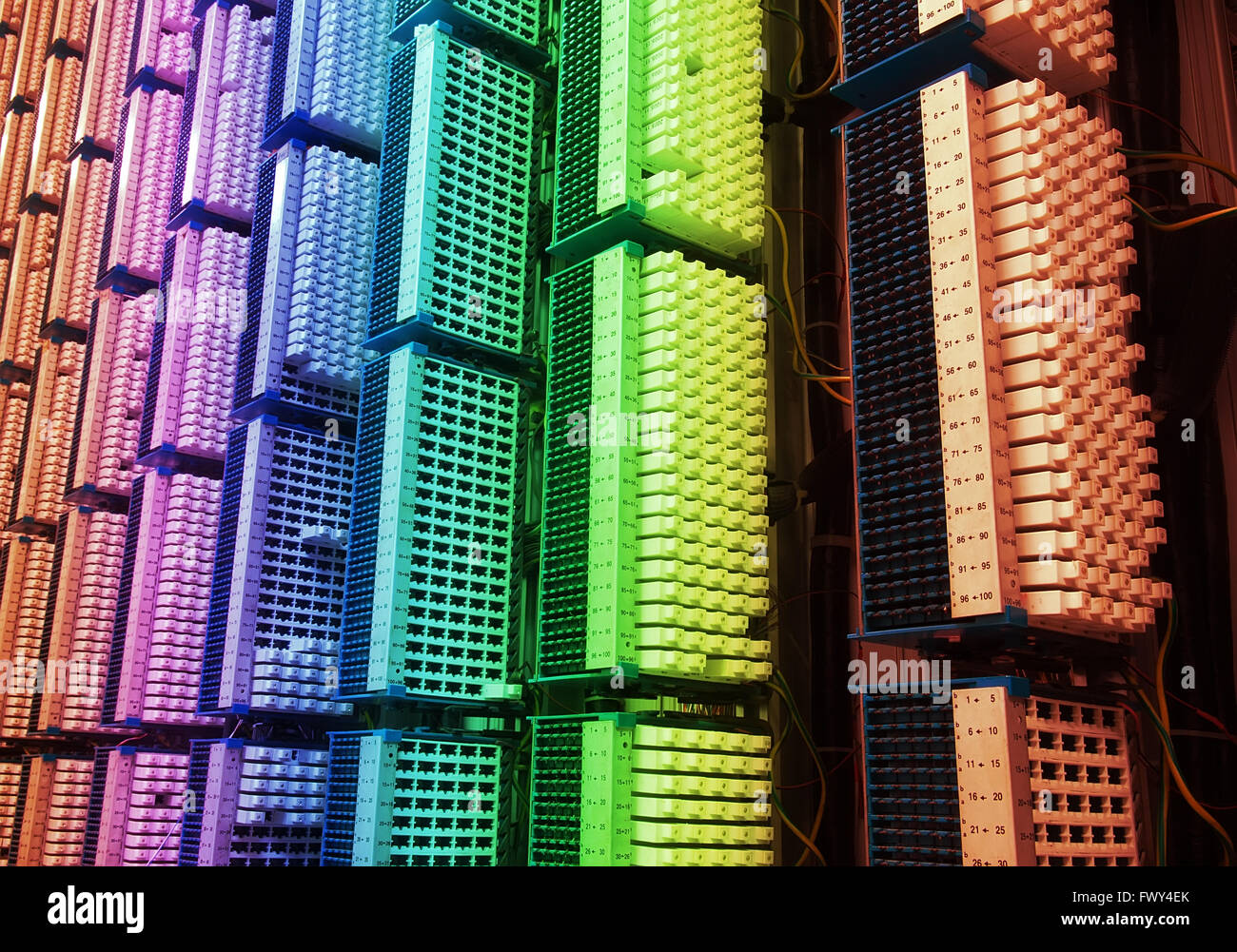 communication and internet network server Stock Photo - Alamy