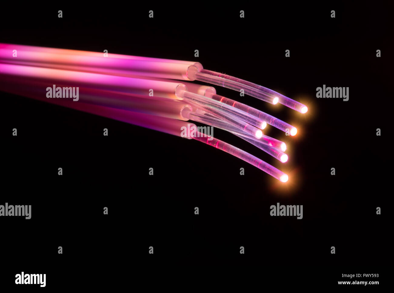 Internet technology fiber optic background Stock Photo - Alamy