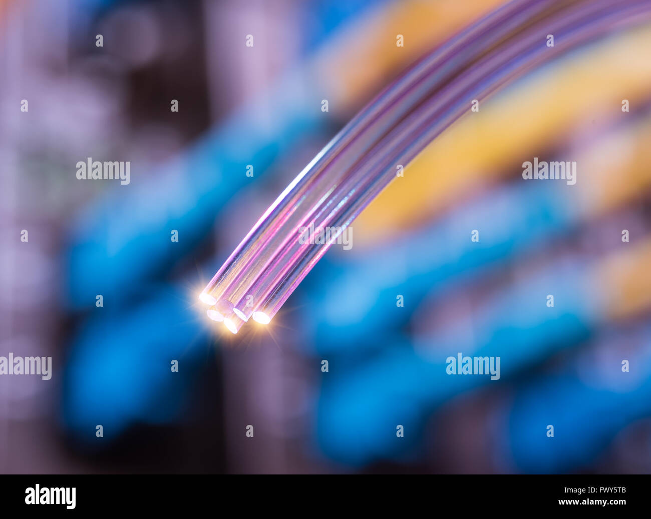 Fiber optic lines hi-res stock photography and images - Alamy