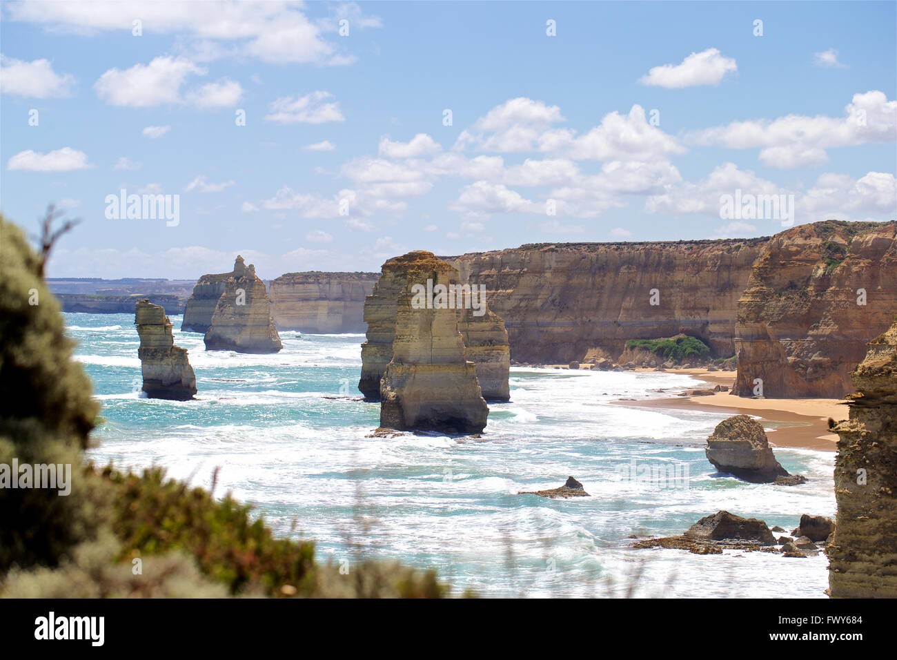twelve apostles Australia cliffs rock formations Stock Photo - Alamy