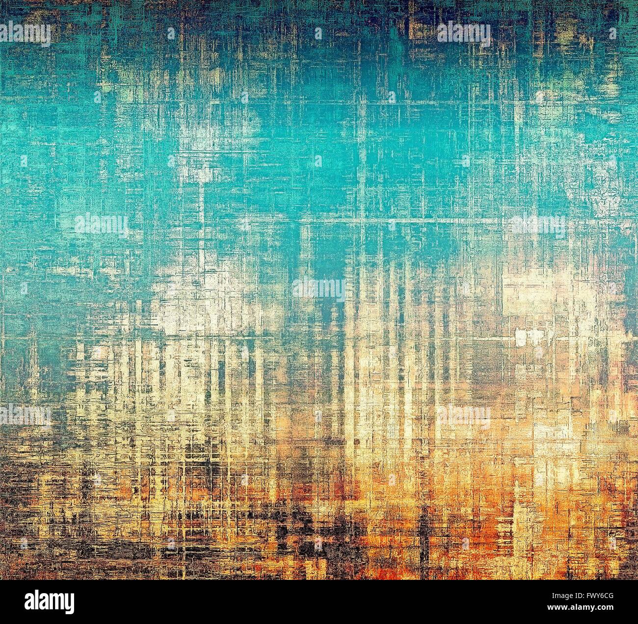 Grunge old-school texture, background for design. With different color ...