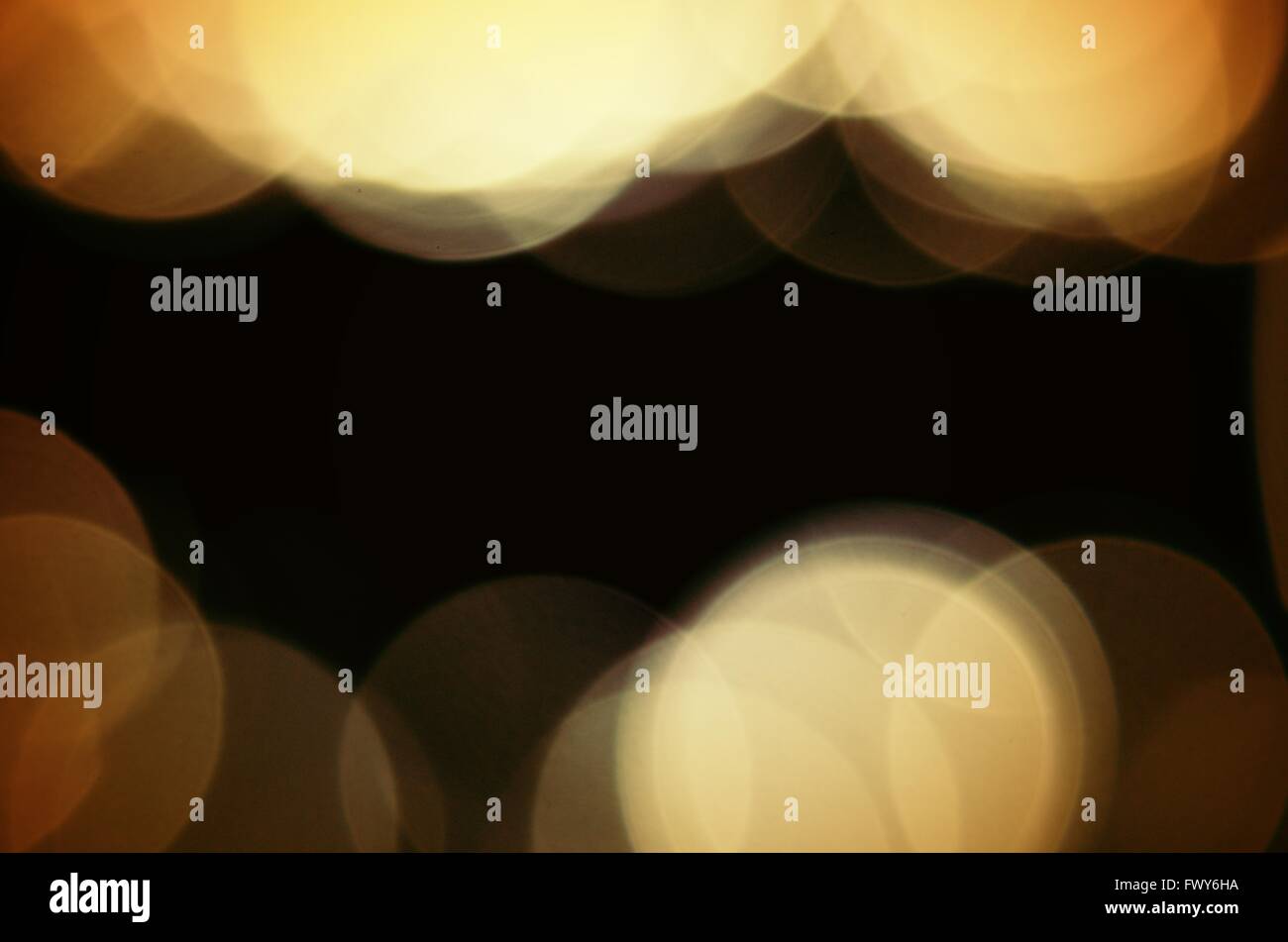 Abstract orange border, isolated on black background Stock Photo - Alamy