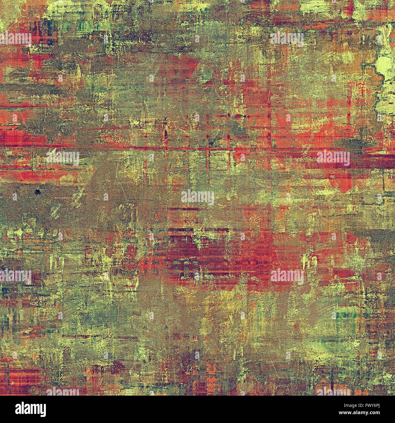 Grunge aging texture, art background. With different color patterns ...