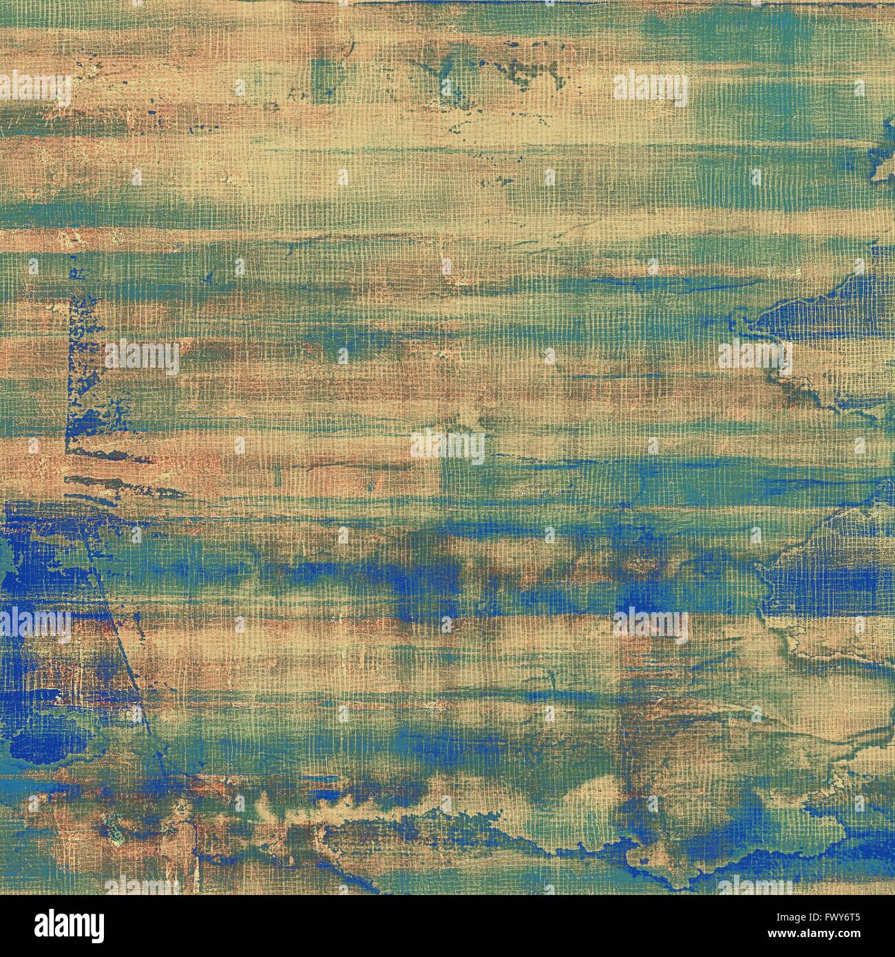 Old scratched retro-style background. With different color patterns ...