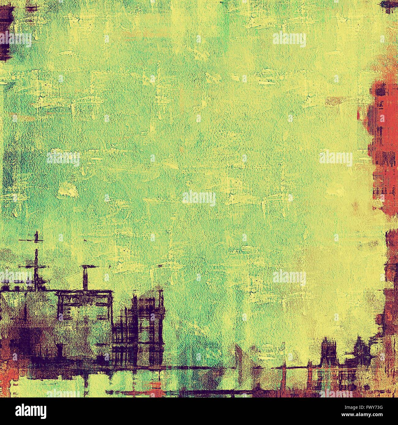 Antique vintage textured background. With different color patterns ...