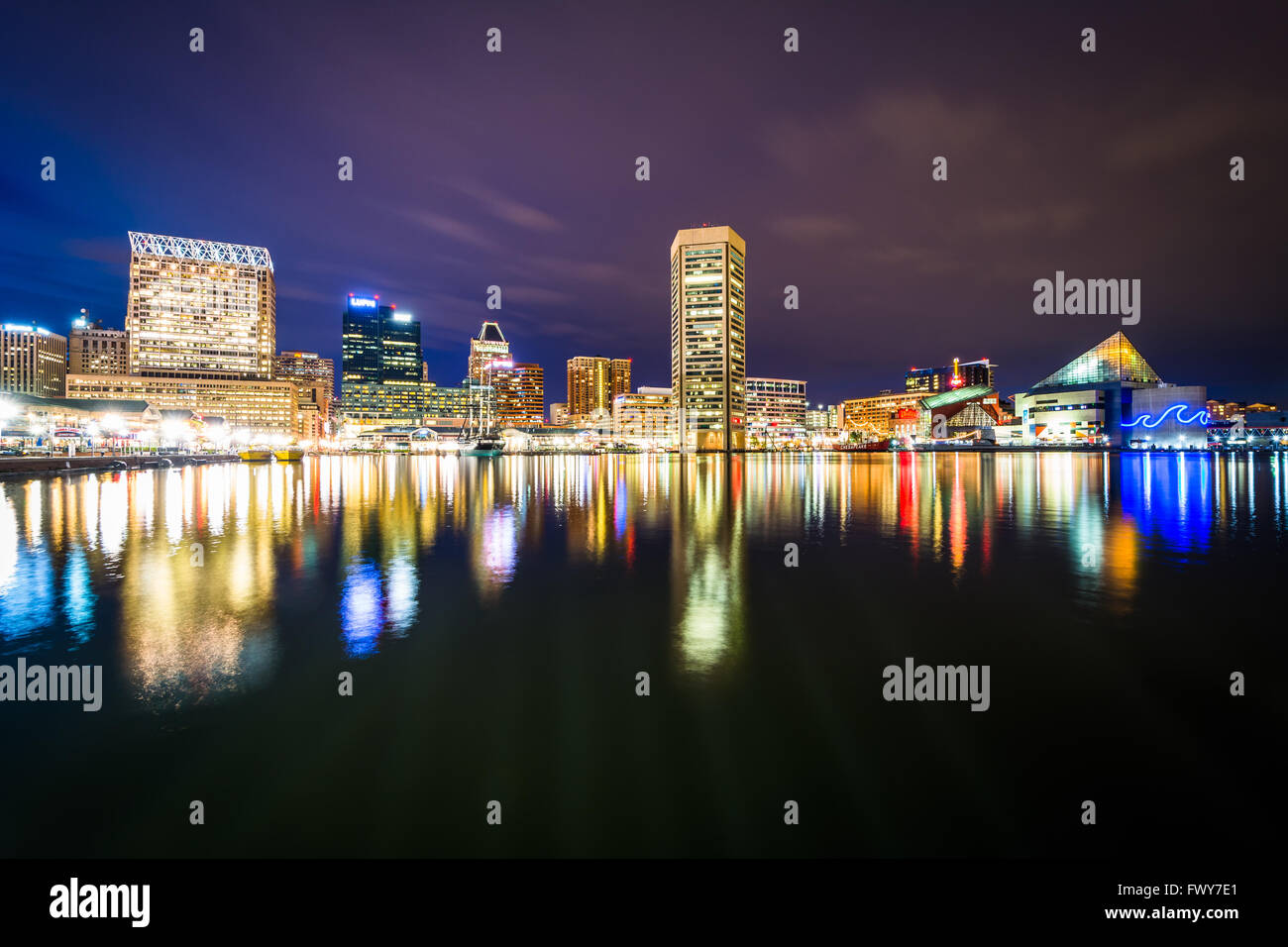 Baltimore Night Time Photography