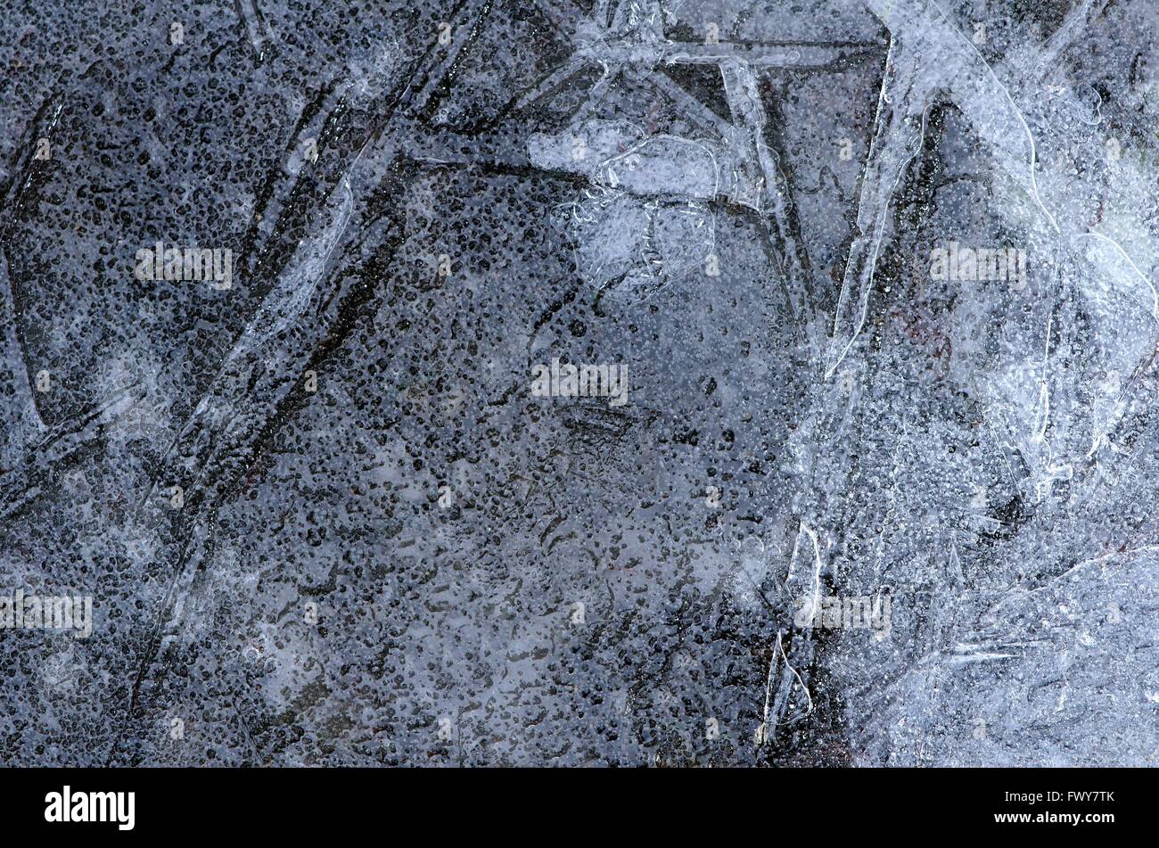 Snow surface texture sun hi-res stock photography and images - Alamy