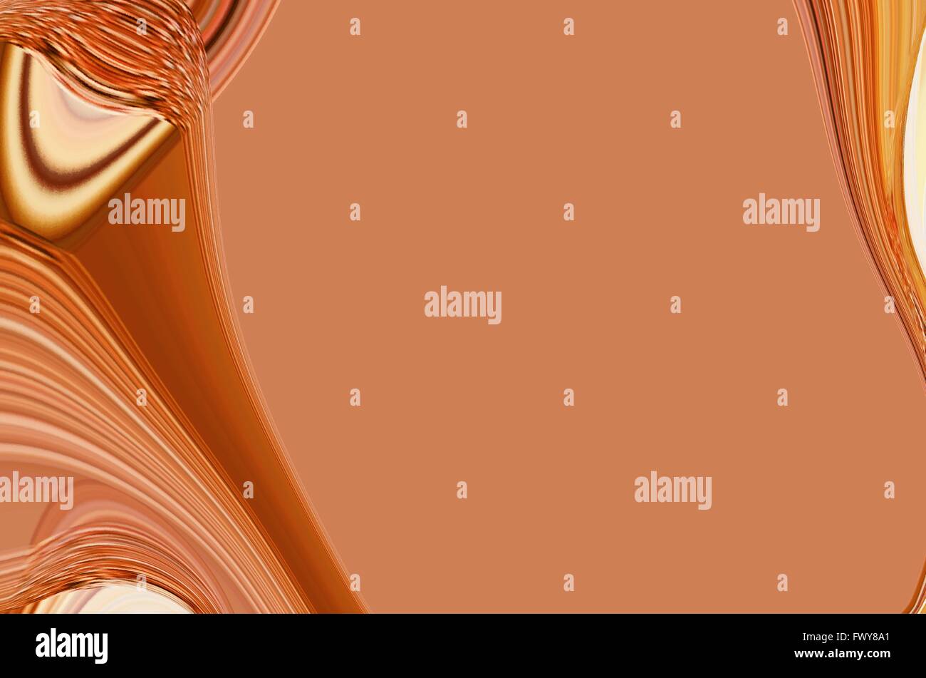 Colorful orange waves background of text box Stock Photo - Alamy