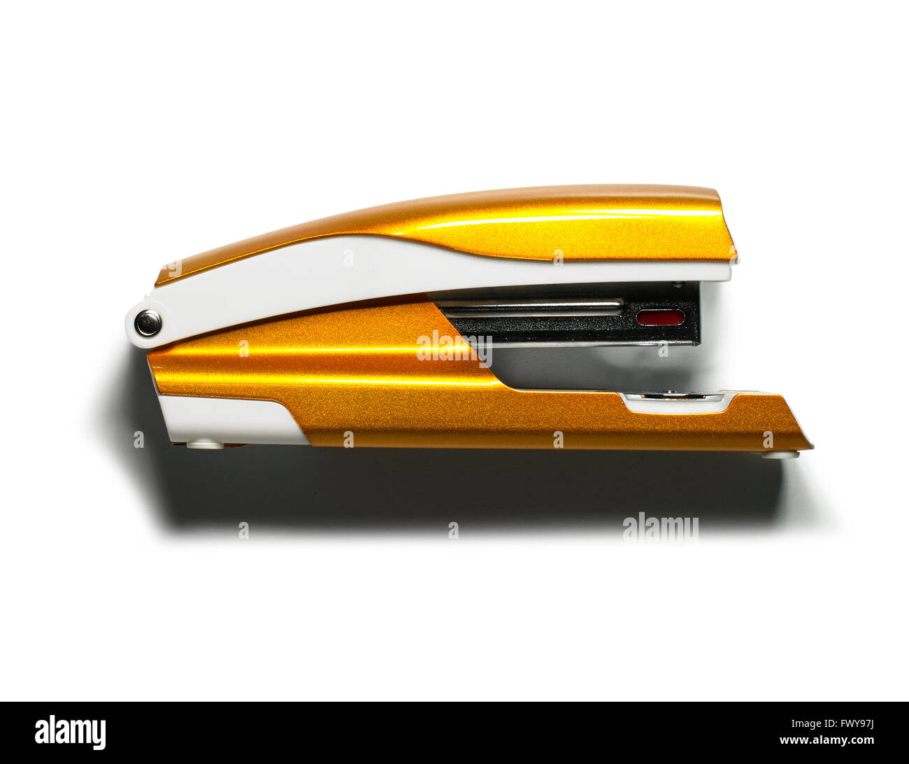 White stapler hi-res stock photography and images - Alamy