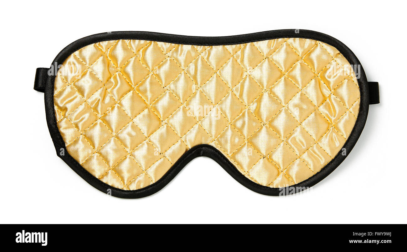 Gold sleep mask hi-res stock photography and images - Alamy