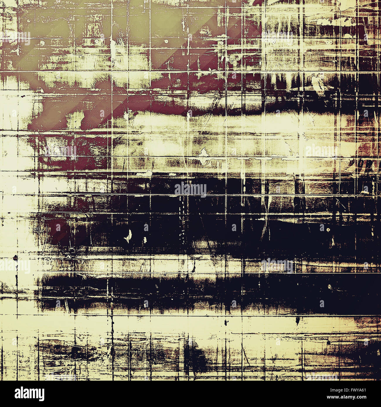 Vintage old texture for background. With different color patterns ...