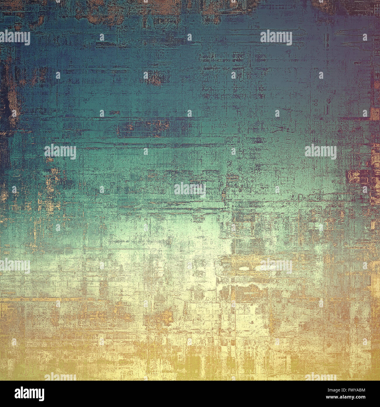 Retro background with grunge texture. With different color patterns ...