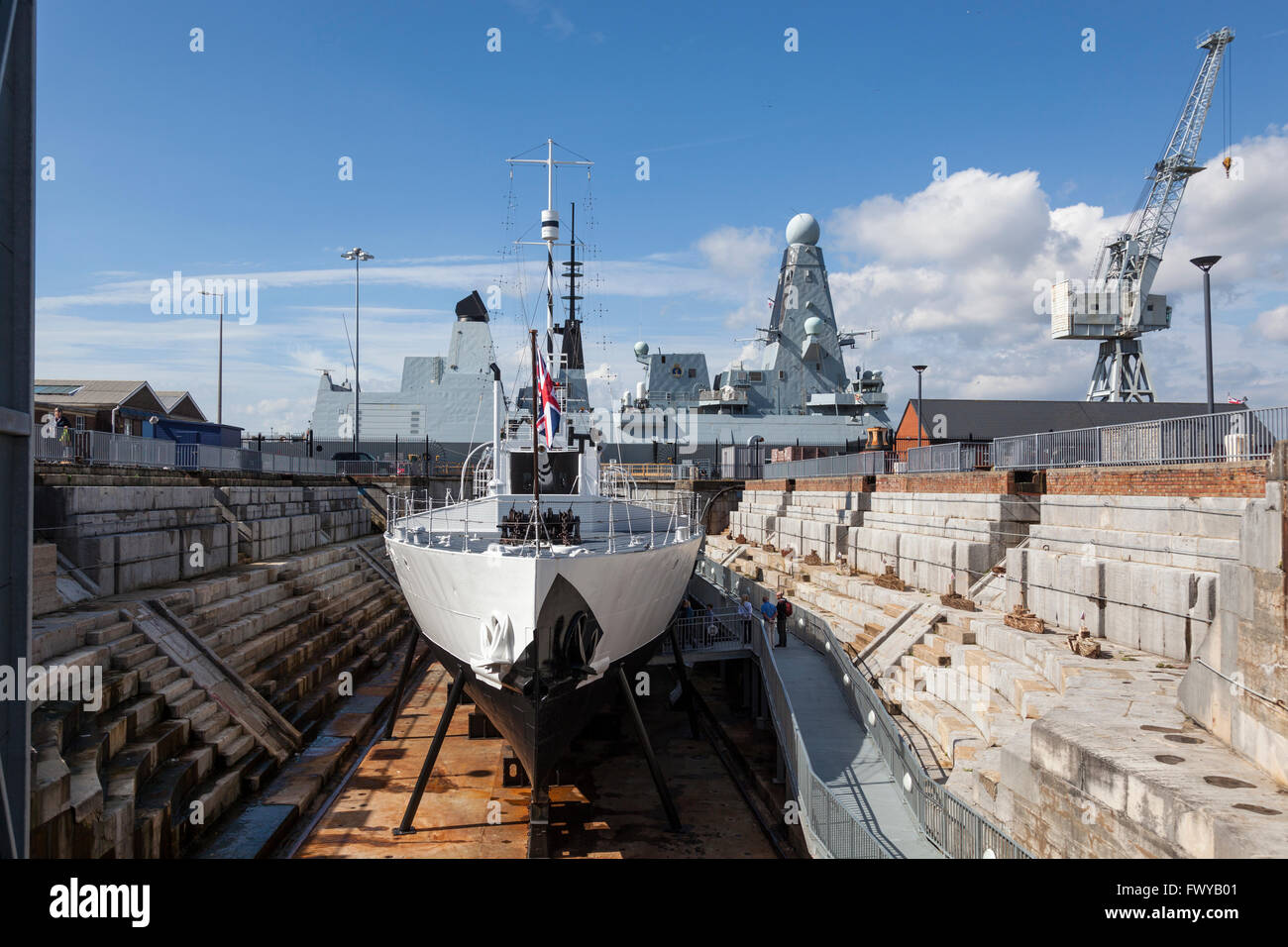 Old dry docks in portsmouth hi-res stock photography and images - Alamy
