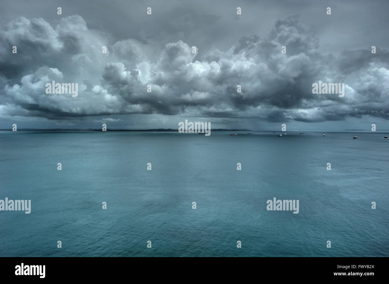 Skyline of santos hi-res stock photography and images - Alamy