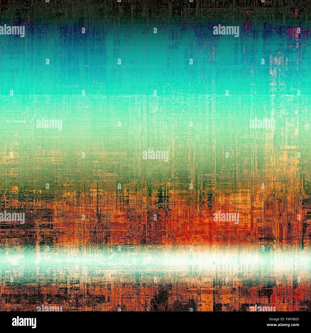 Grunge old-school texture, background for design. With different color ...