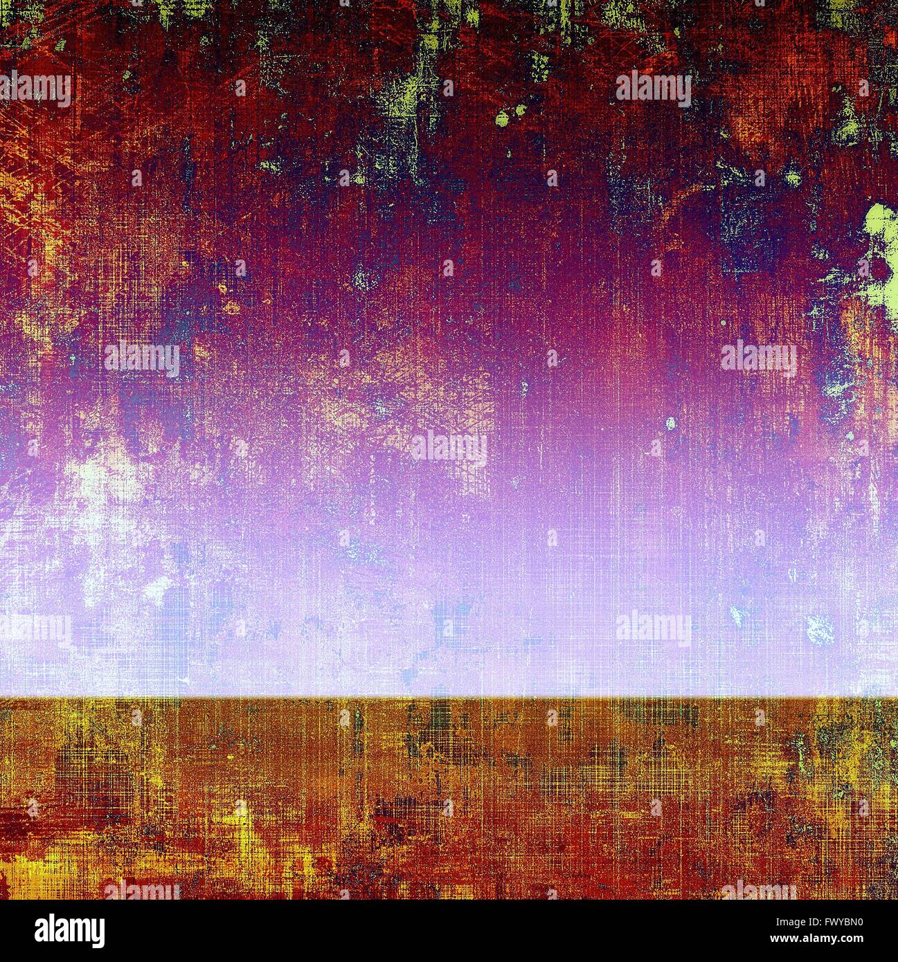 Grunge retro vintage texture, old background. With different color ...