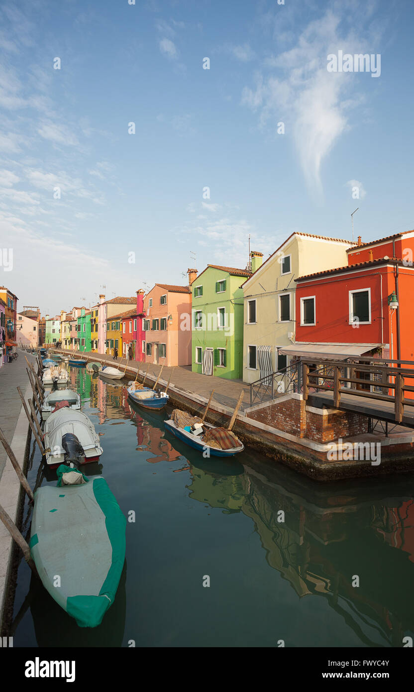 Vintage view from the burano island hi-res stock photography and images ...