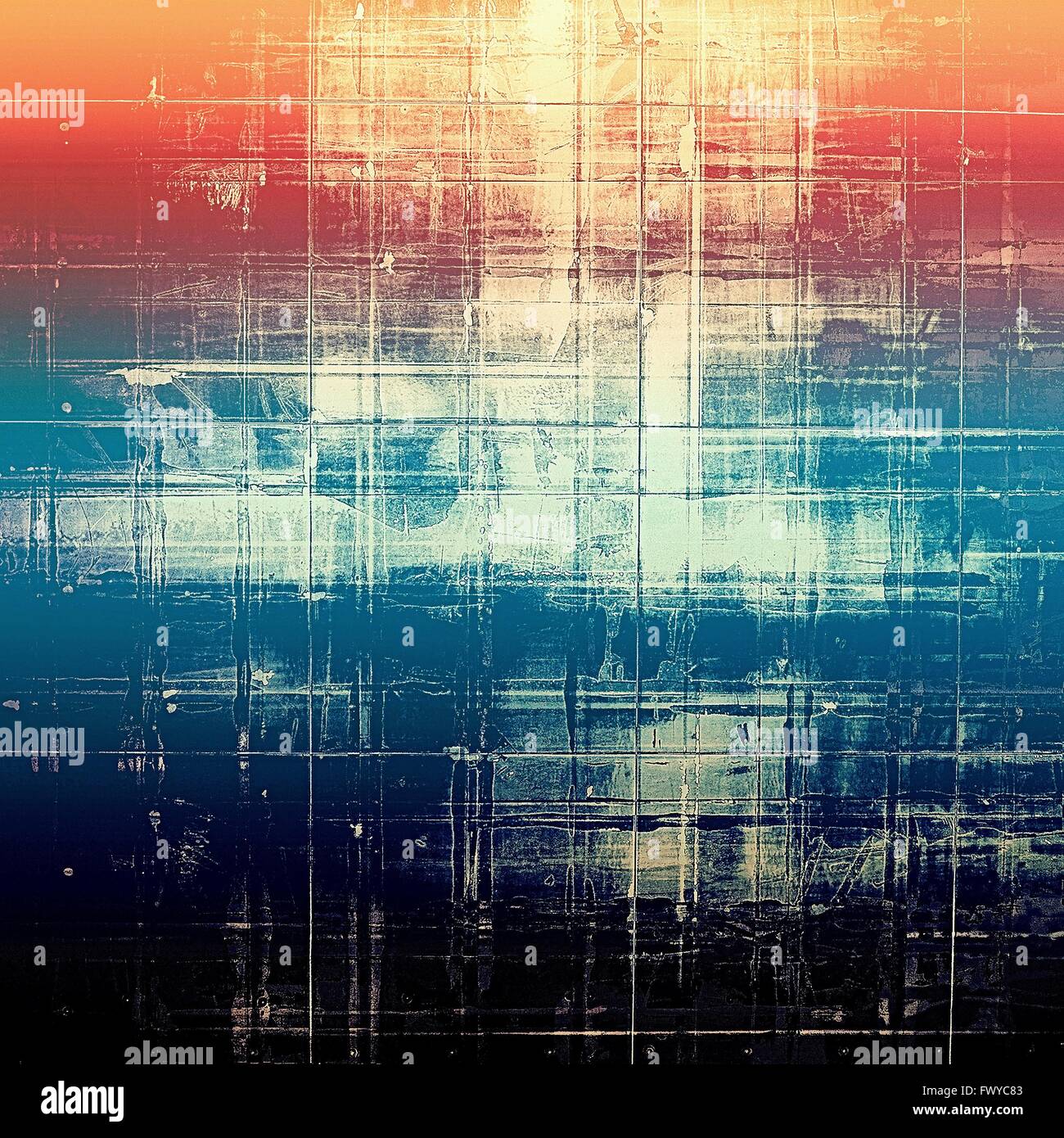 Art vintage background with space for text and different color patterns ...