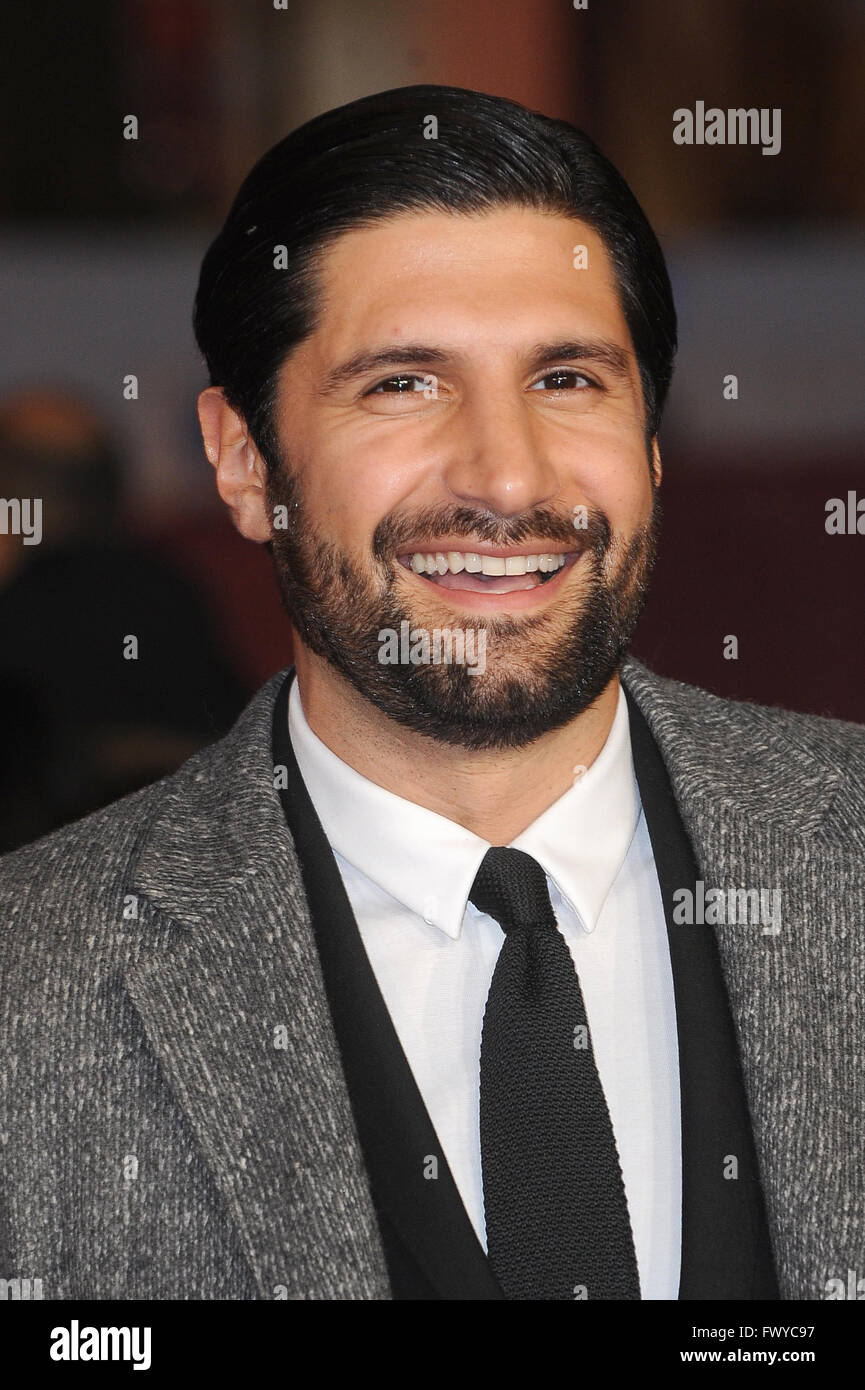 Kayvan Novak attends the European Premiere of The Hateful Eight at ...