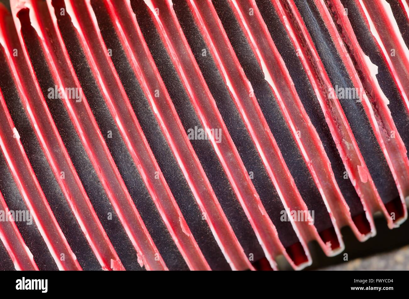 Texture of old plastic red pipe construction Stock Photo - Alamy