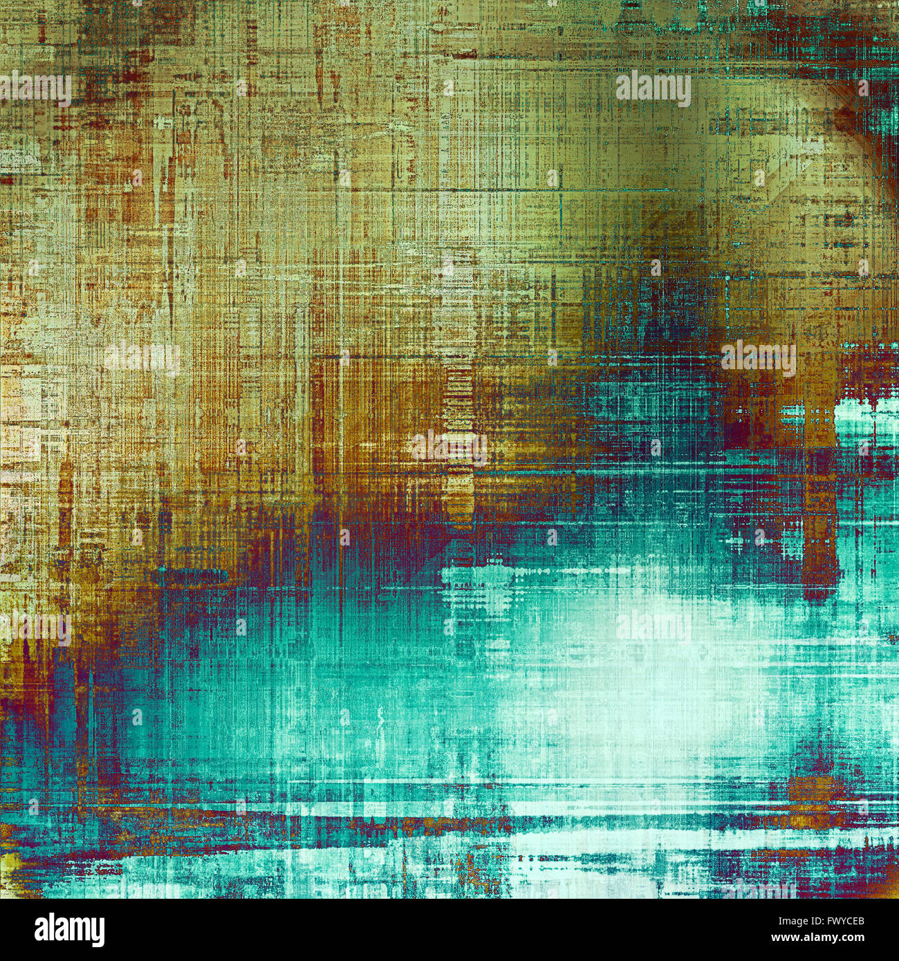 Abstract distressed grunge background. With different color patterns ...