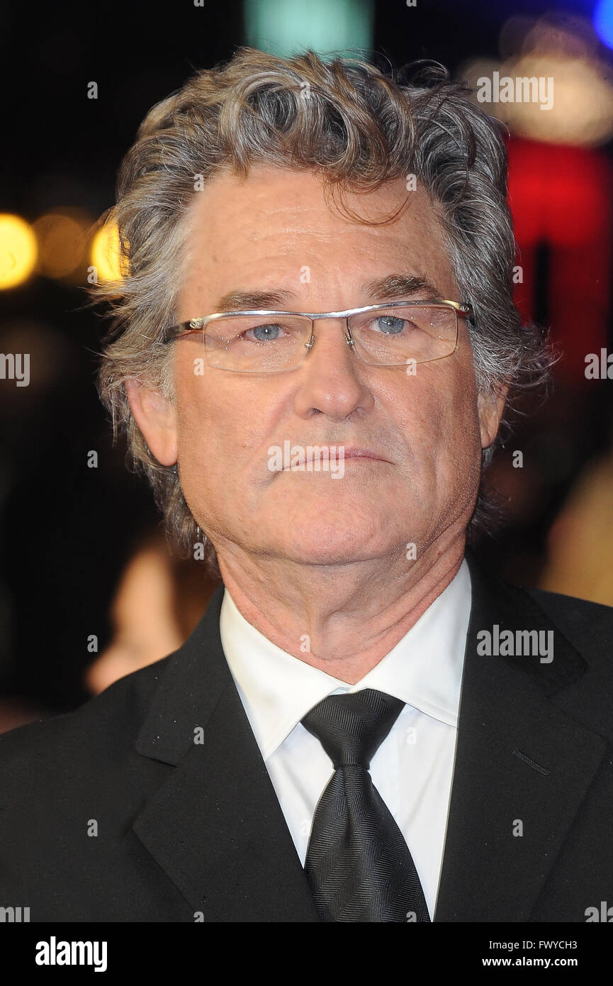 American actor Kurt Russell attends the European Premiere of The ...