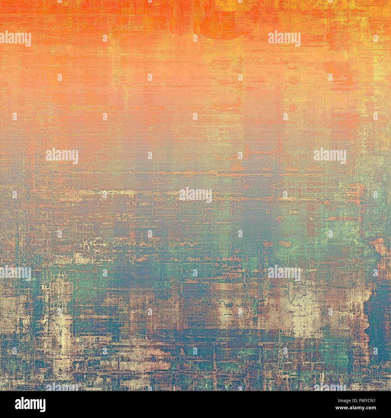 Old vintage background with retro-style elements and different color ...
