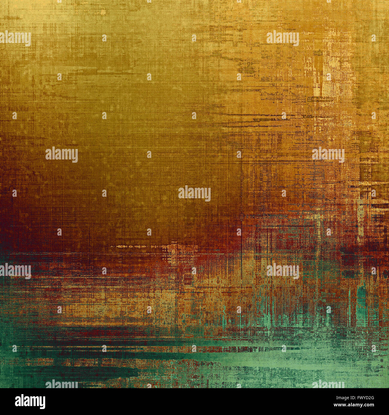 Retro background with old grunge texture. With different color patterns ...