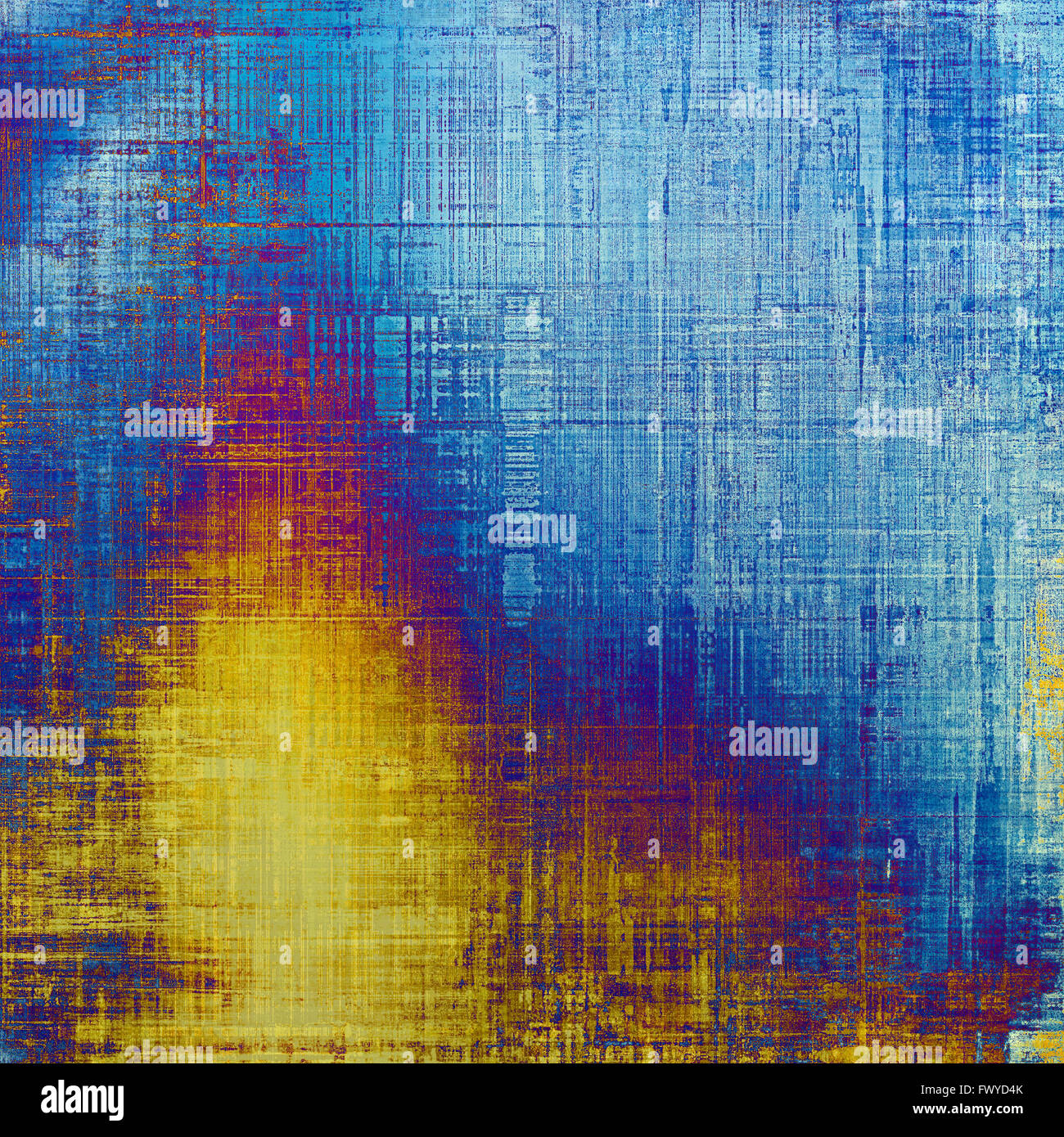 Weathered and distressed grunge background with different color ...