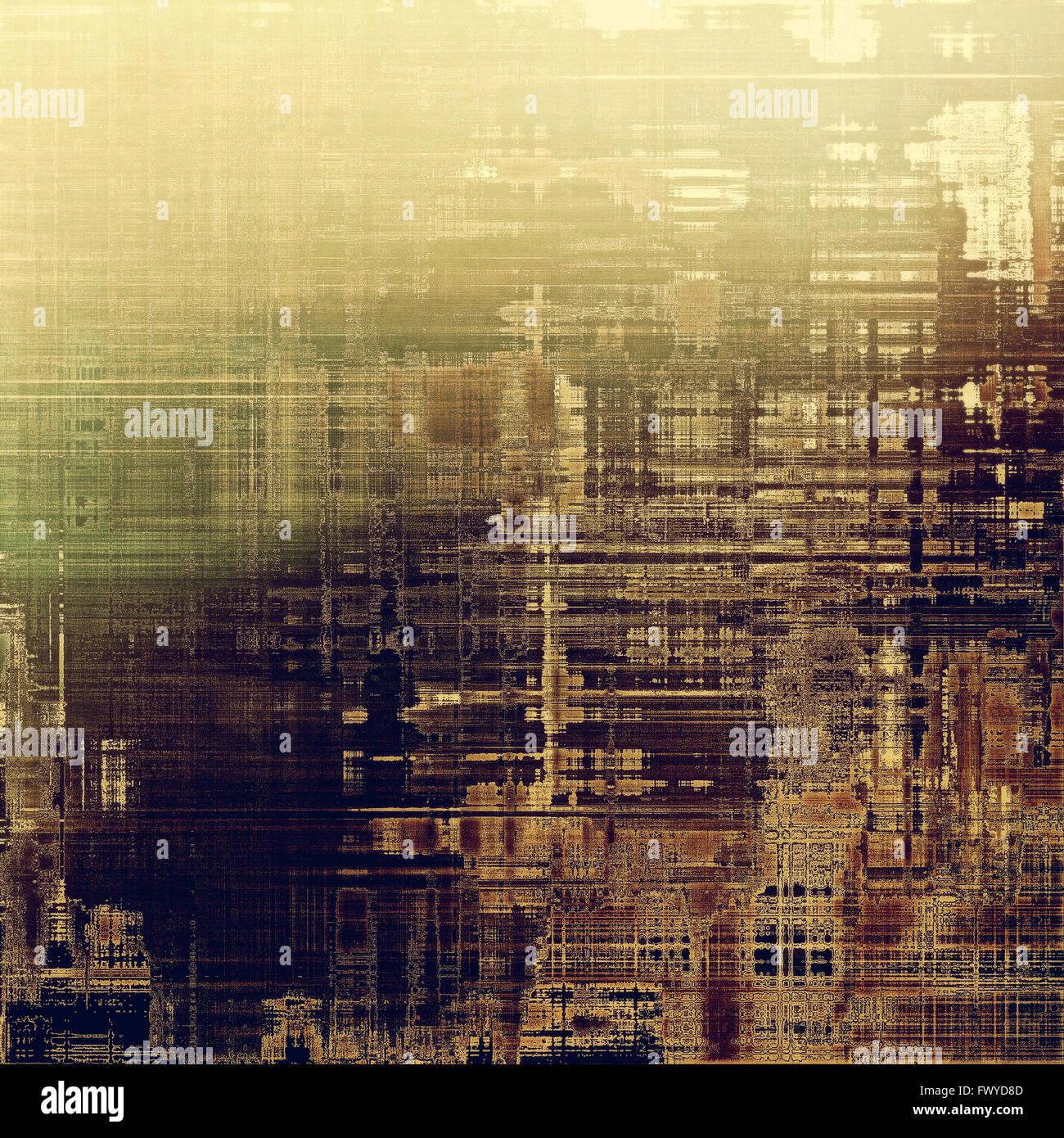 Old vintage background with retro-style elements and different color ...