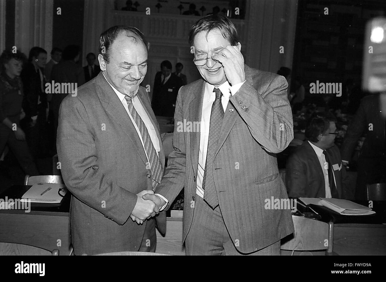 Copenhagen/Denmark/ (historical images 1985 ) Danish prime minister ...