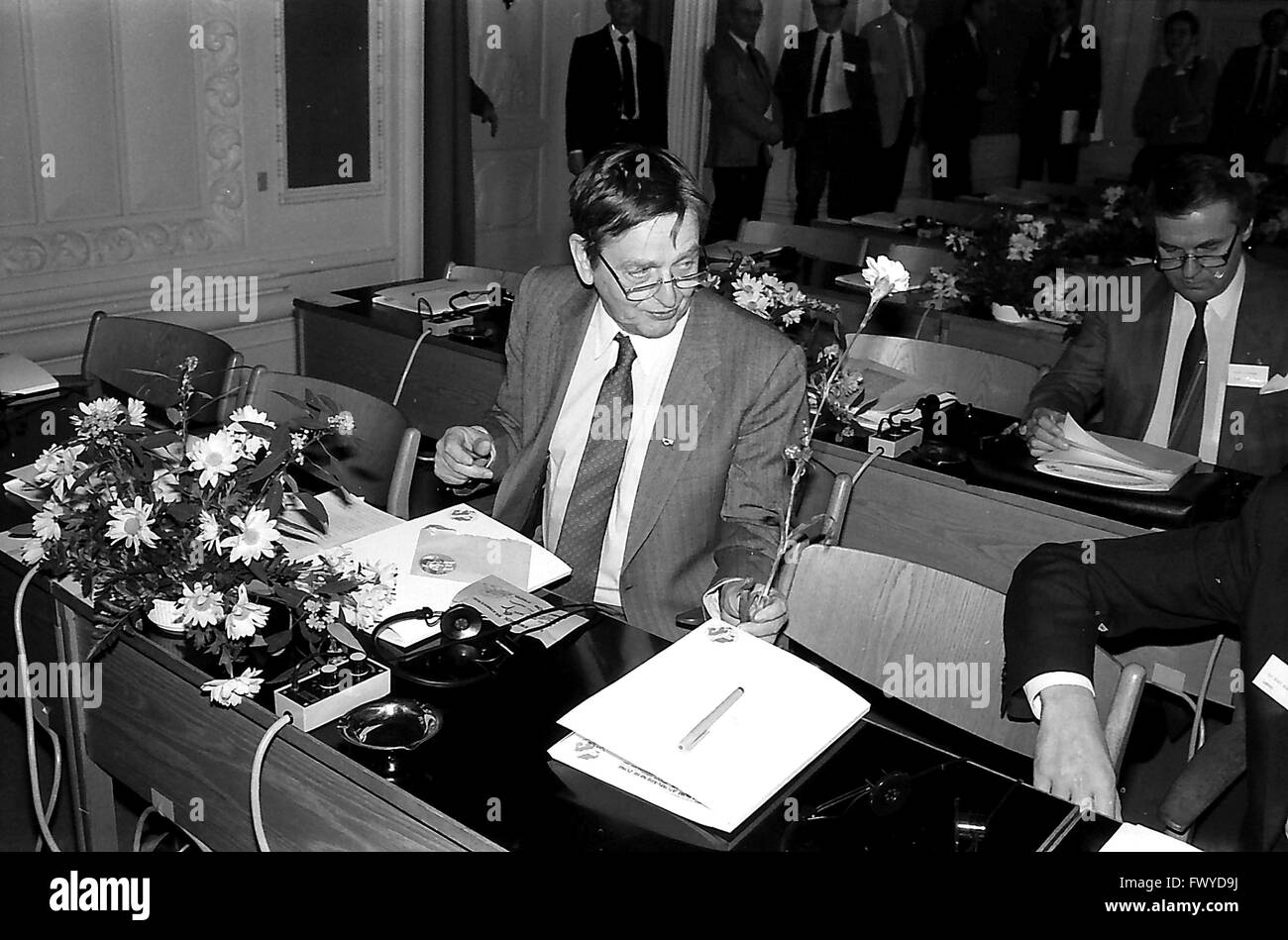 Copenhagen/Denmark/ (historical images 1985 ) Danish prime minister ...