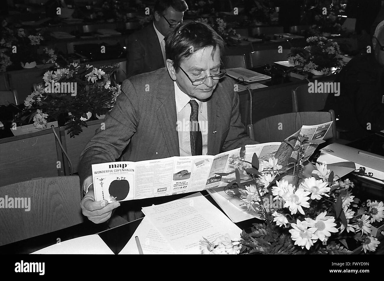 Copenhagen/Denmark/ (historical images 1986 ) Danish prime minister ...