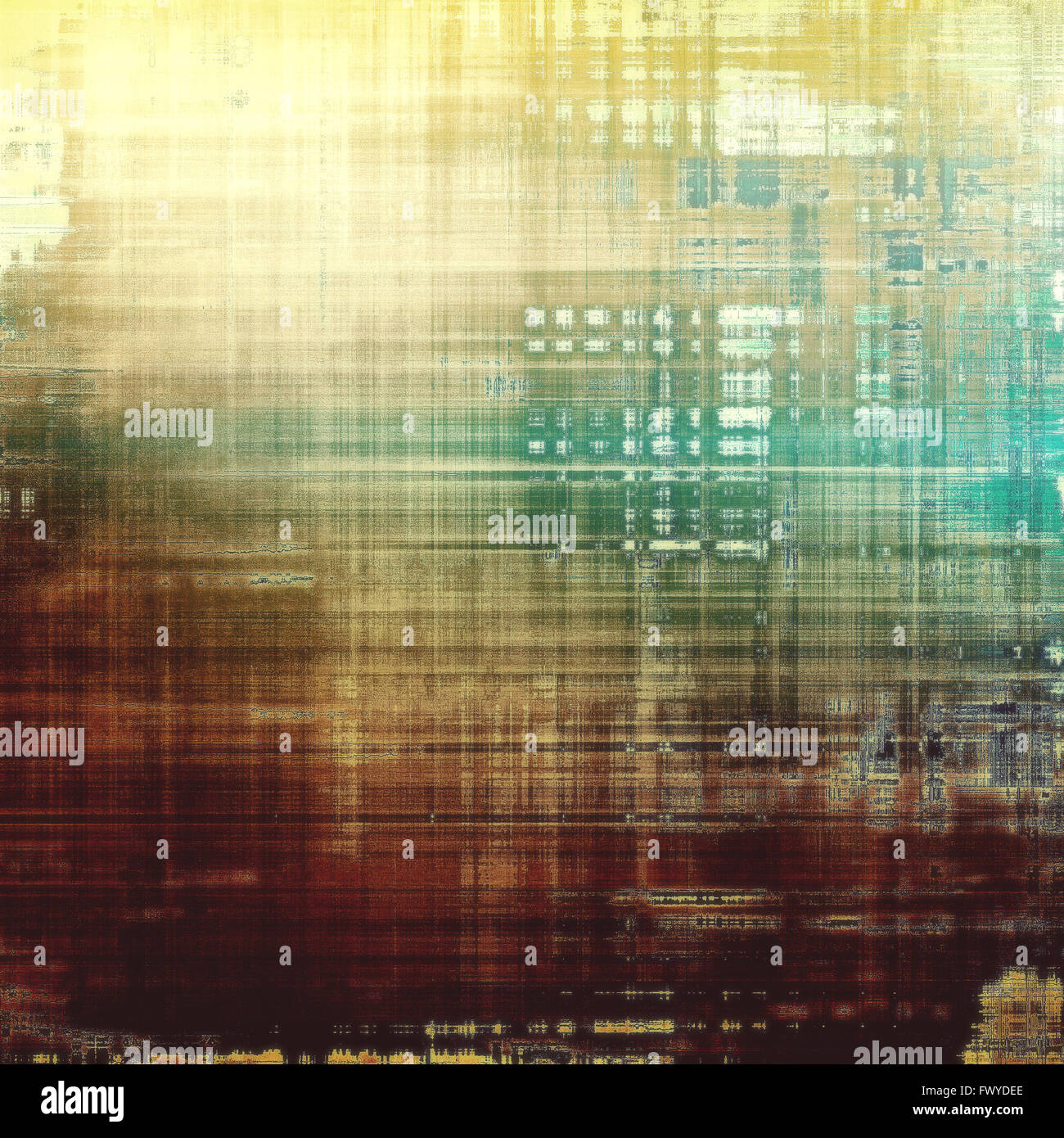 Weathered and distressed grunge background with different color ...