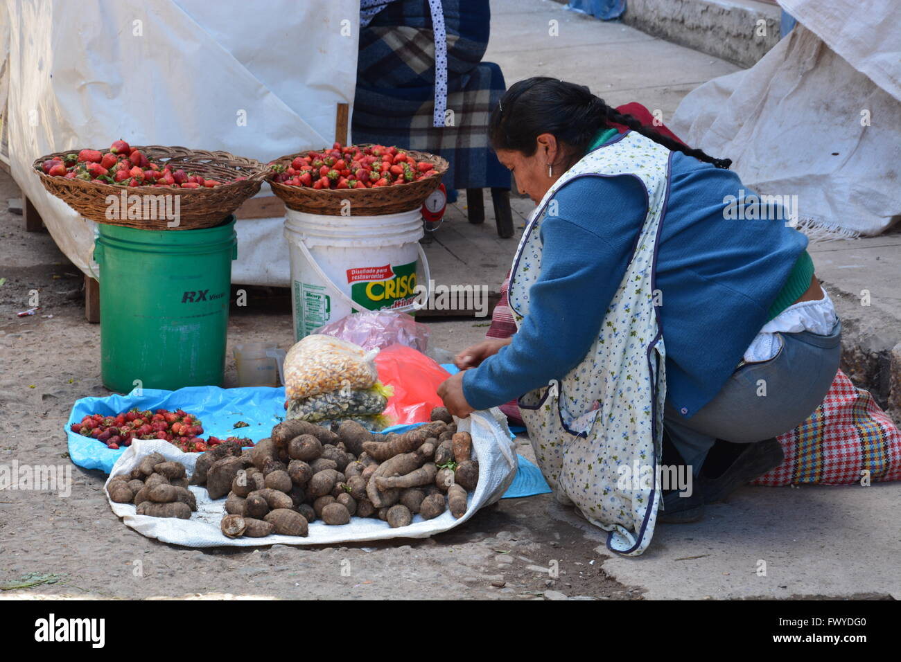 Potato market peru hi-res stock photography and images - Alamy
