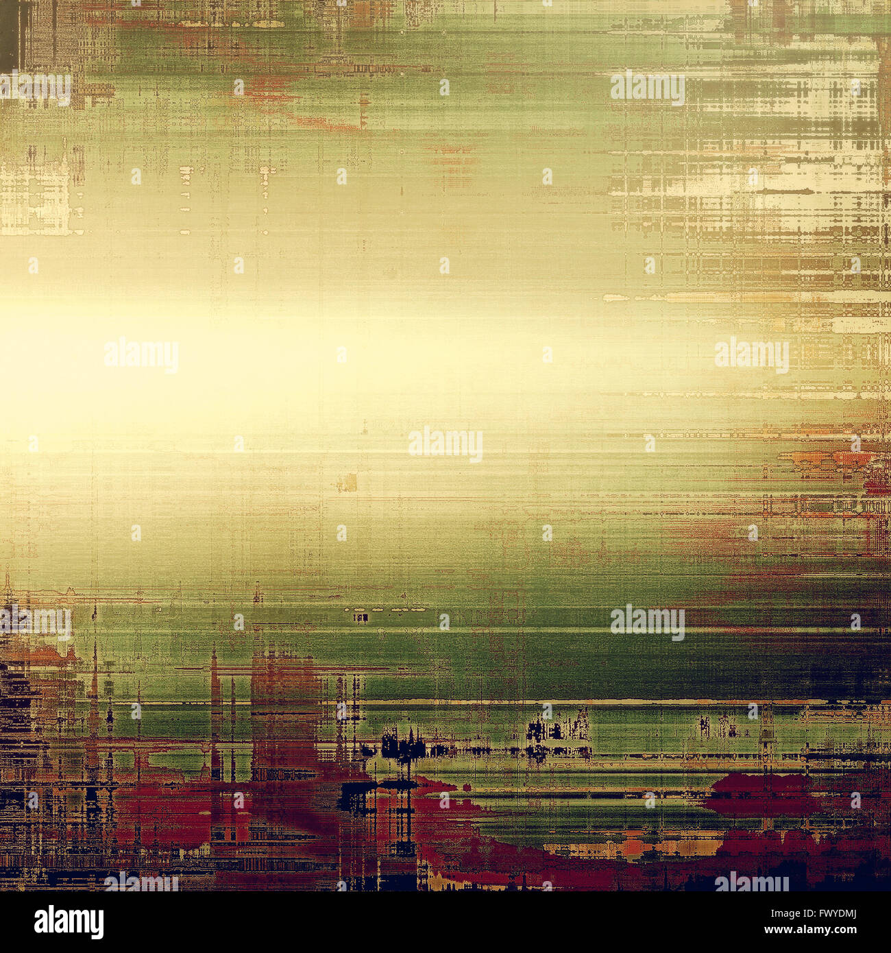 Old vintage background with retro-style elements and different color ...